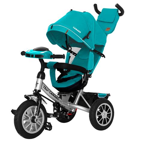 Велосипед трехколесный TILLY Camaro T-362/2 Зеленый со световыми и ...