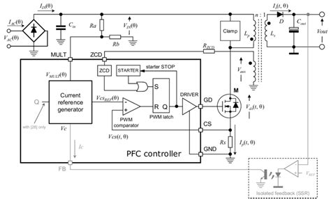 Principle Schematic Of A Hi Pf Qr Flyback Converter Download