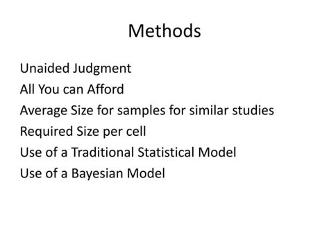 Sample Size Determination Pptx