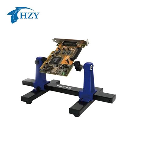 조정 가능한 Pcb 홀더 회로 기판 지그 납땜 어셈블리 스탠드 클램프 용접 작업대 수리 도구 360 도 회전