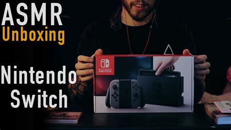 Nintendo Switch Unboxing Asmr Youtube