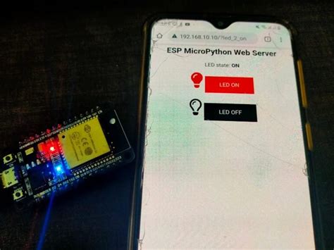 ESP ESP MicroPython Web Server Microcontrollers Lab