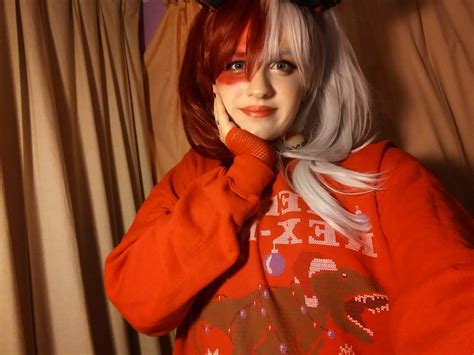 Christmas Fem Todoroki Cosplay My Hero Academia Amino