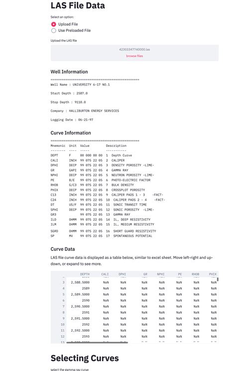 Error When Importing Las File In Streamlit Version 07 And Above · Issue 4145 · Streamlit
