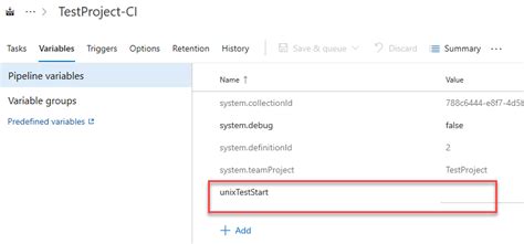 Azure Devops Get And Pass Unix Time As A Variable Stack Overflow