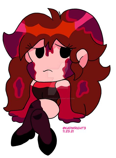 Fnf Minus Curse Girlfriend By Kadiannwright On Deviantart