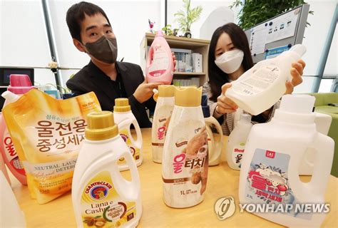 의류용 중성세제 오염 종류에 따라 제품별 세척력 차이 커 연합뉴스