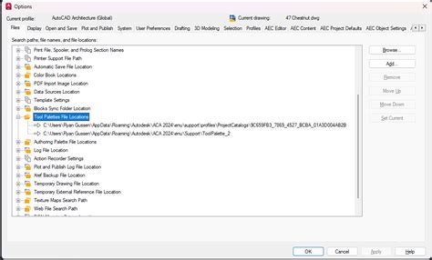 Solved Autocad Architecture Missing Ribbon Tool Palettes Shapefile Autodesk Community