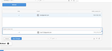 Add To The Table A New Row App Building Retool Forum