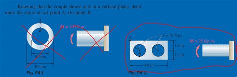 Solved Knowing That The Couple Shown Acts In A Vertical Chegg