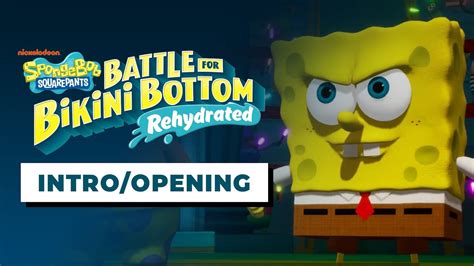 Spongebob Squarepants Battle For Bikini Bottom Rehydrated 🎬 Intro Spongebob Squarepants Battle For Bikini Bottom Rehydrated 🎬 Intro