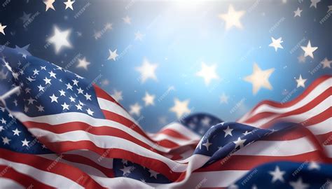 Premium Photo A Flag With The For Memorial Day