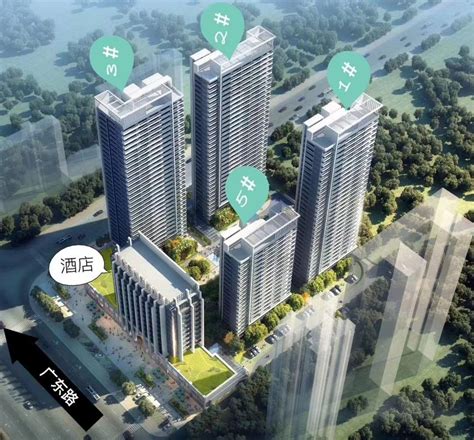 广西北海彰泰玫瑰郡主推5 2、3房 均价10000元 平起 海南房产资讯 置慧房