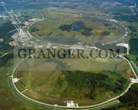 Image Of Fermilab Accelerator 1999 Aerial View Of The Main Injector Rings Of The Tevatron