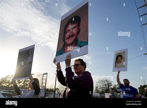 Protestors Demonstrate Outside The Scheduled Execution Of South