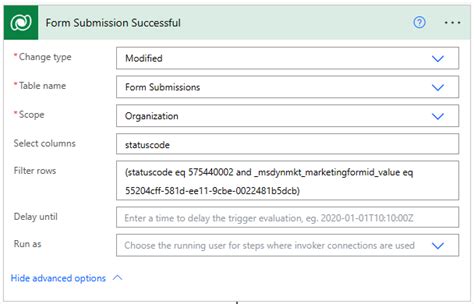 creating notification emails for realtime marketing forms