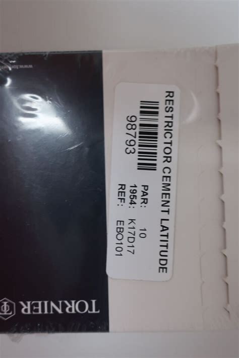 New Tornier Cement Restrictor Uhmwpe Stainless Steel 24mm Cement