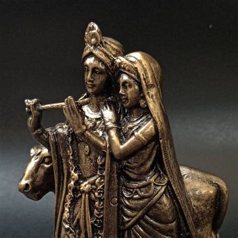 บูชาขอพรเรื่องความรัก 💠 พระกฤษณะ พระแม่ราธา มวลสารแร่เหล็กน้ำพี้ Shopee Thailand