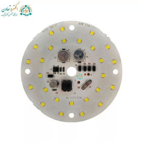 خرید ال ای دی 50 وات 220 ولت گرد مهتابی بهترین کیفیت