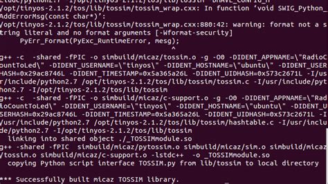 How Can Get This Tossim Issue Sorted Researchgate