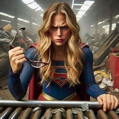 Evil Supergirl With Karas Glasses By Dcfan999 On Deviantart
