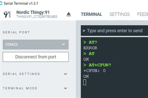 Thingy91 At Client Sample Not Working Nordic Qanda Nordic Devzone