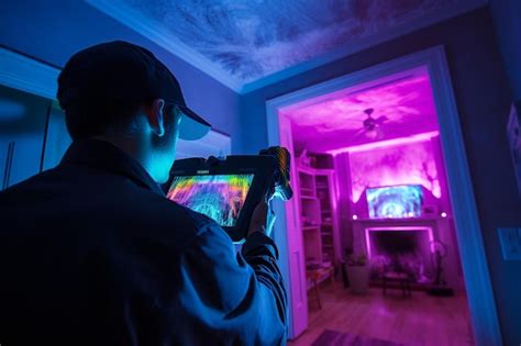 An Inspector Using Thermal Imaging To Detect Generative Ai Premium Ai Generated Image