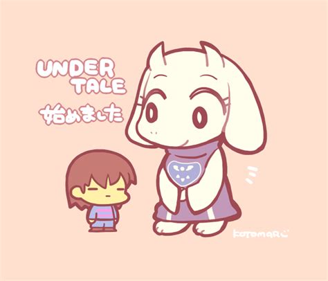 Frisk And Toriel Undertale Drawn By Kotorai Danbooru