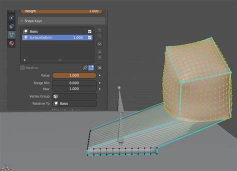 Surface Deform Armature And Shape Keys Problem Particles And Physics Simulations Blender