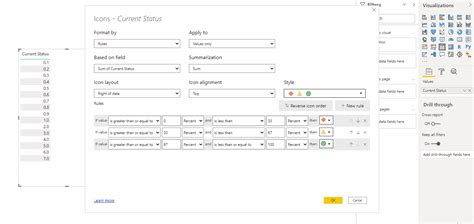 Solved Conditional Formatting Icons All Data Gets The