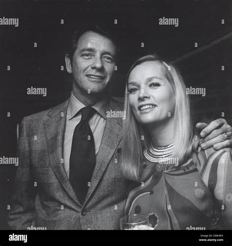 Richard Crenna With Wife Penni At La Scala In Beverly Hillssupplied By