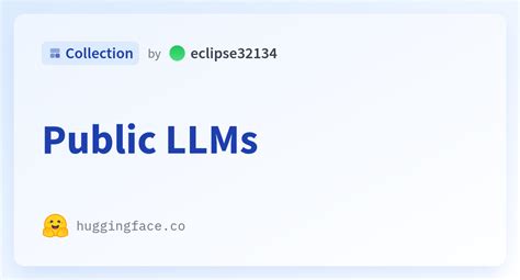 Public Llms A Eclipse32134 Collection
