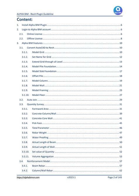 Alpha Bim Plugin Guideline Revit Api Revit Tools Pdf
