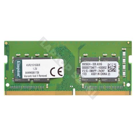 Kingston 8gb Ddr4 2133mhz Notebook Memória