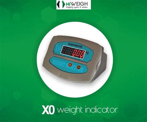 X WeightIndicator Is Designed With ABS Housing Red LED Display RS Interface Counting
