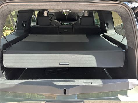 Evannex Retractable Trunk Cargo Cover For Rivian R1s Evannex Aftermarket Tesla Accessories