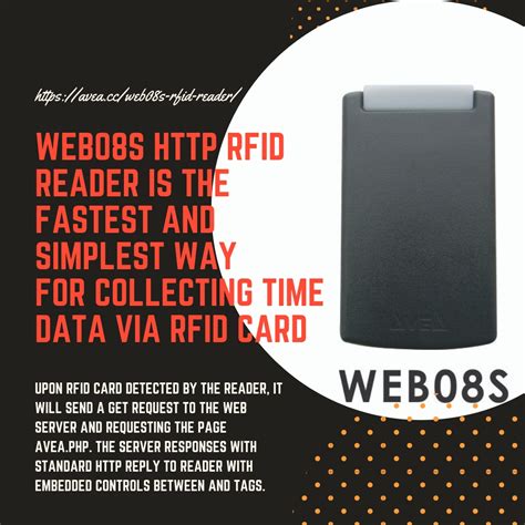 avea web08s rfid reader is the fastest and simplest way for collecting