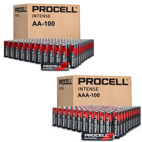 Duracell Procell Intense Bulk Combo X Aa X Aaa Aa Mignon Batteries By Type