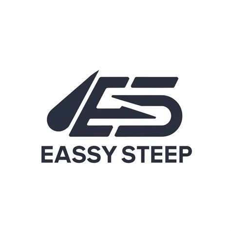 Logo Design For Eassy Step Minimalistic Es Symbol For The Automotive Industry Ai Logo Maker