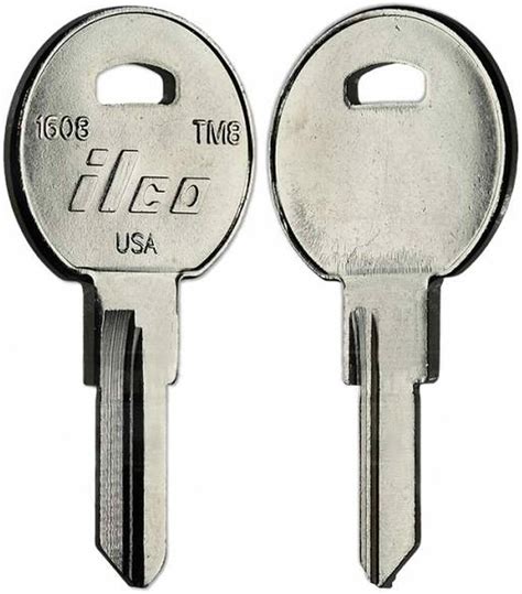 1 Pair 2 Keys Replacement For Trimark Rv Lock Keys Pre Cut To Code Tm303 Automotive