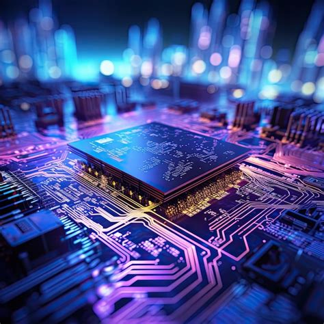 Premium Photo Hightech Circuit Board