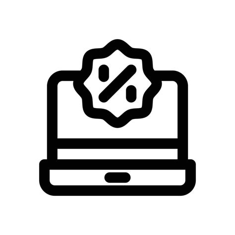 Offer Line Icon Clean And Minimalist Icon For Websites Mobile Apps Presentations And Logos