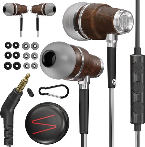 Symphonized Wired Earbuds With Microphone 90 Noise