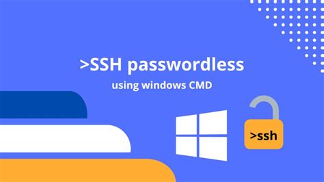 Ssh Passwordless Login With Windows Cmd Sultan Agung F
