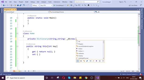 C Indexers With Simple Example Special Type Of Property Youtube
