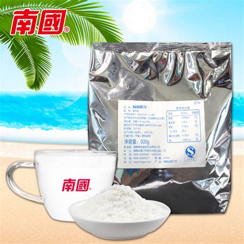 海南特产 休闲食品南国500g速溶椰子粉散装一冲就是椰子汁君林168