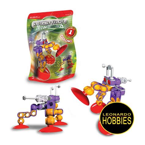 Colono Armatron Transformable N° 1 Doypack 31 Piezas 0753 Leonardo Hobbies