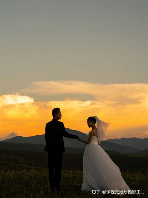 秋天的川西才有的绝美的夕阳川西婚纱照 知乎