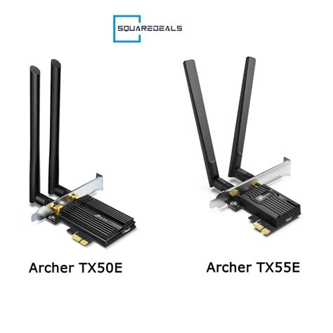 TP Link Archer TX50E AX3000 TX55E AX3000 Dual Band WiFi 6 Bluetooth 5 PCIe Adapter TPLink