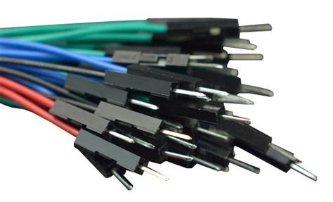 Fit0010 Dfrobot Breadboard Jumper Wire Arduino M M Includes 4 Different Length 200mm